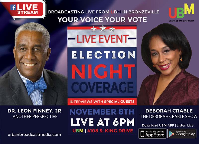 Listen in and Live Stream Election Coverage with Deborah Crable ...