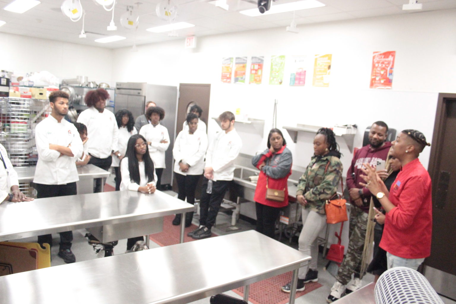 2X FOOD NETWORK WINNER CHEF CAMERRON DANGERFIELD VISITS RICH TOWNSHIP ...