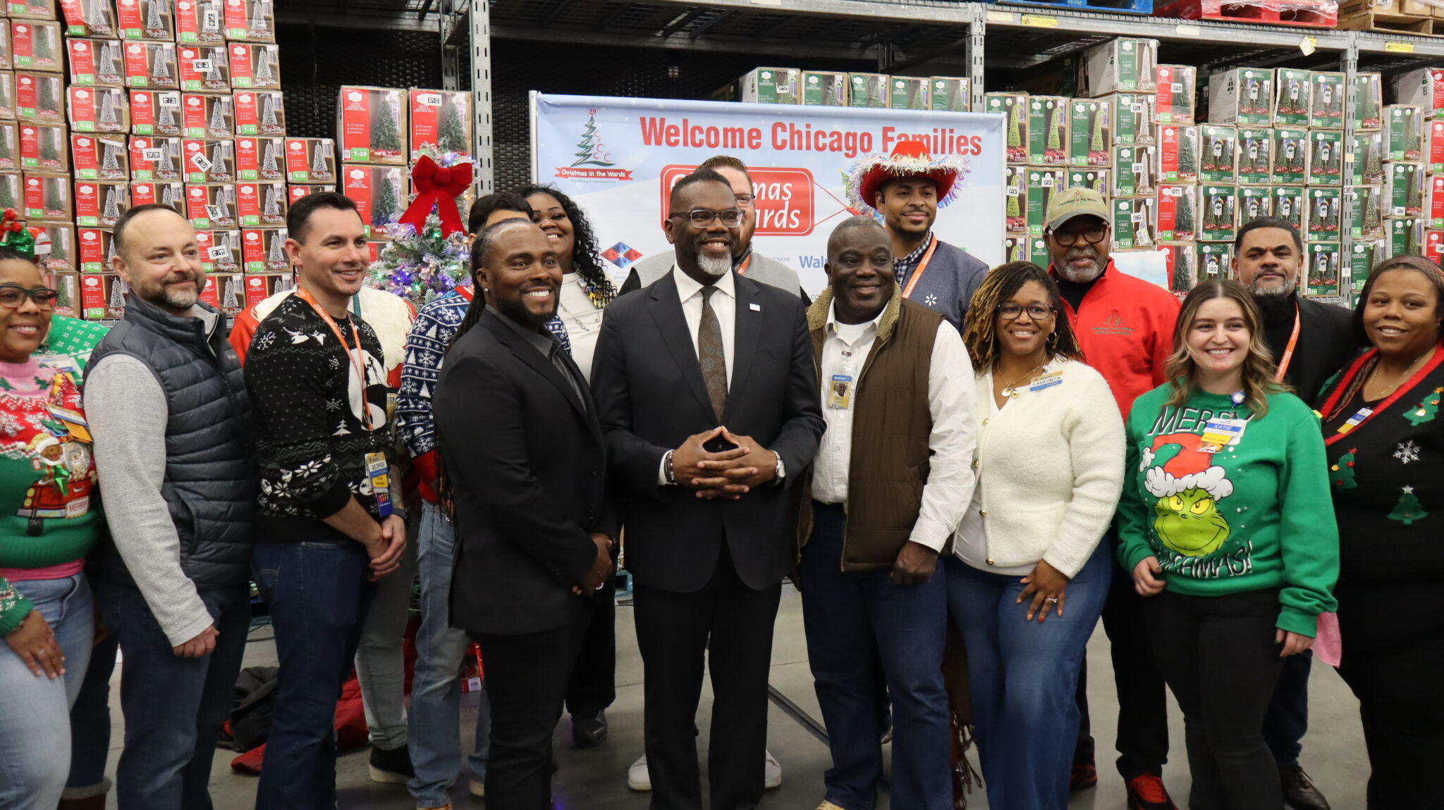 Mayor Brandon Johnson Joins Families for Holiday Shopping at Pullman ...