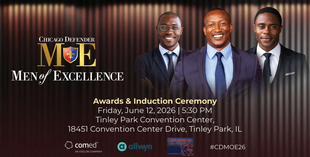 Introducing the 2026 Chicago Defender Men of Excellence Honorees ...
